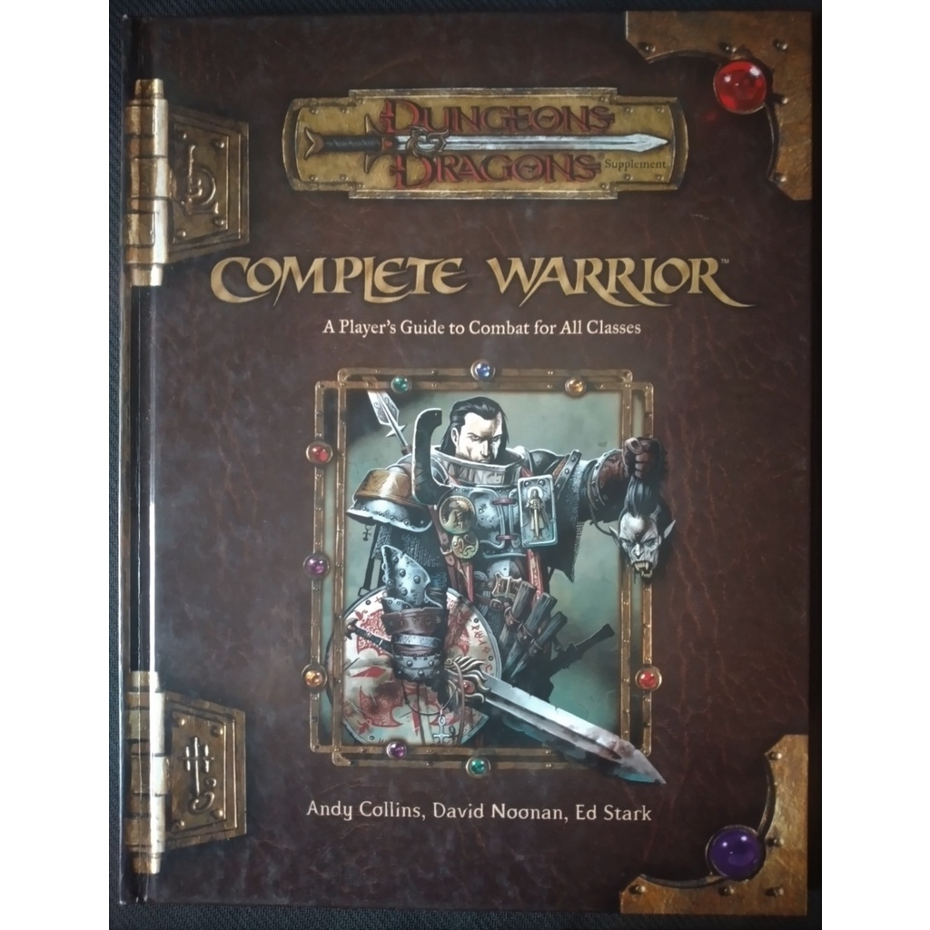 Livro Completo Do Guerreiro - Dungeons And Dragons - Livro de RPG/d&d/dnd | Shopee Brasil