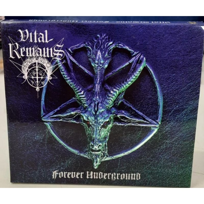 Vital Remains - Forever Underground (Slipcase CD + Pôster) | Shopee Brasil