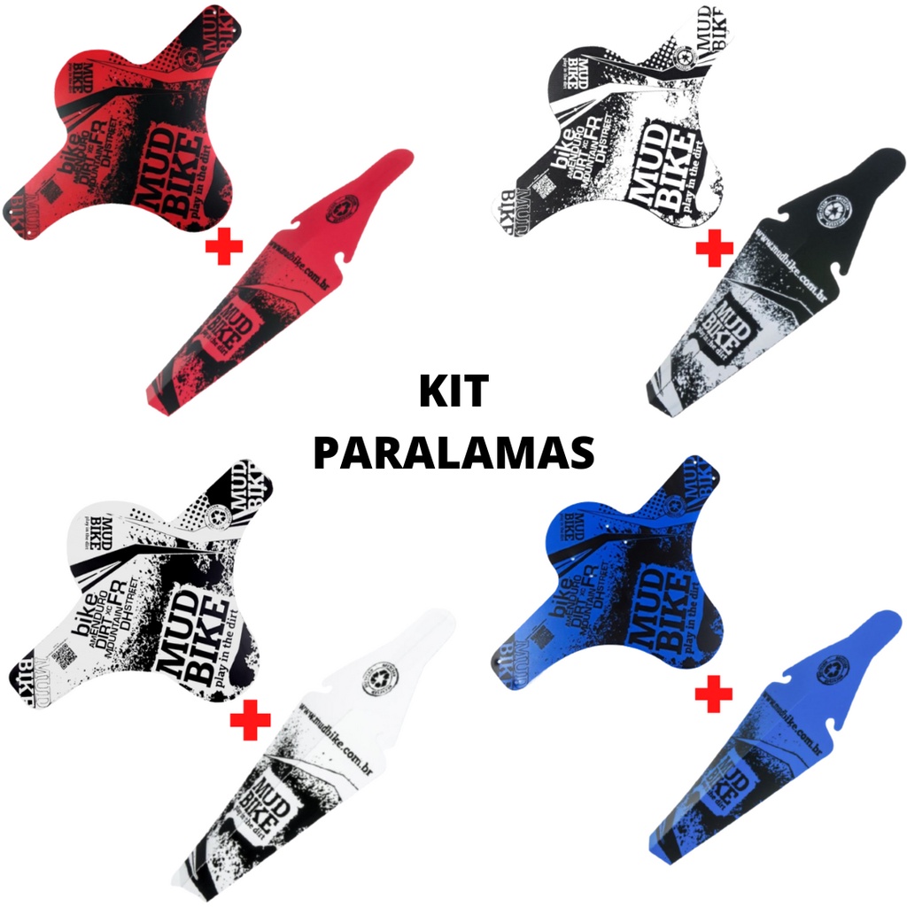 Paralama Bicicleta Plástico Mud Bike Enduro Downhill Mtb Freeride | Shopee Brasil