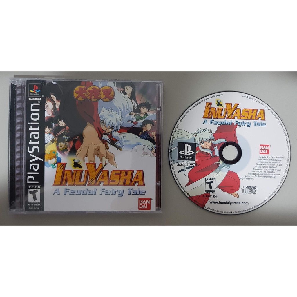 Ps1 - Inuyasha A Feudal Fairy Tale - Leia A Descrição | Shopee Brasil