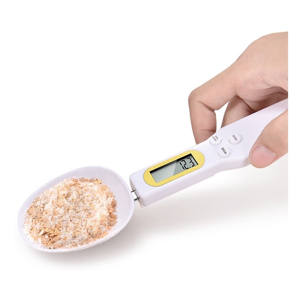Colher Dosadora Para Medição Alta Precisão Digital 500g | Shopee Brasil