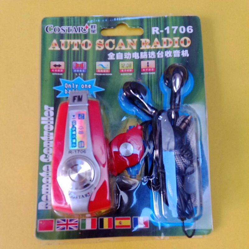 Auto Scan Rádio Fm R-1706 Alta Sintonia | Shopee Brasil
