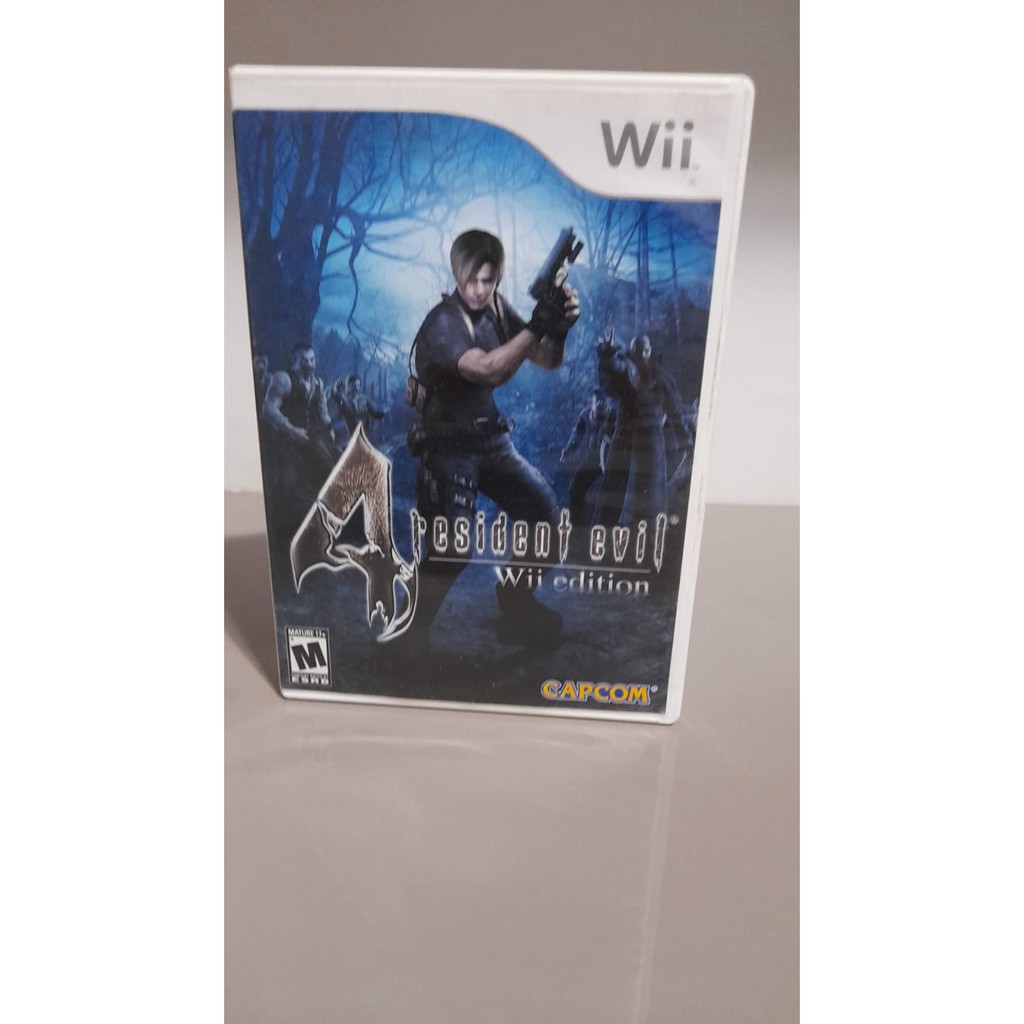 jogo nintendo wii - resident evil 4 edition - wii - completo | Shopee ...