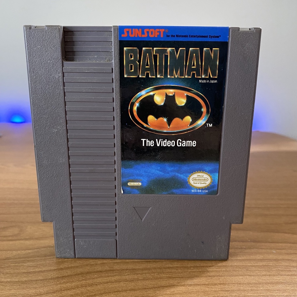Jogo Batman The Video Game NES Nintendo Original (Seminovo) | Shopee Brasil
