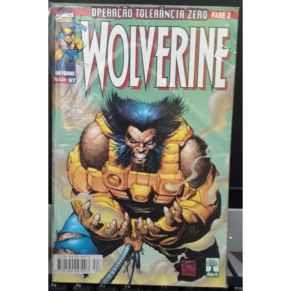 Wolverine 87 (Abril) - Marvel Comics / HQ / Quadrinhos | Shopee Brasil