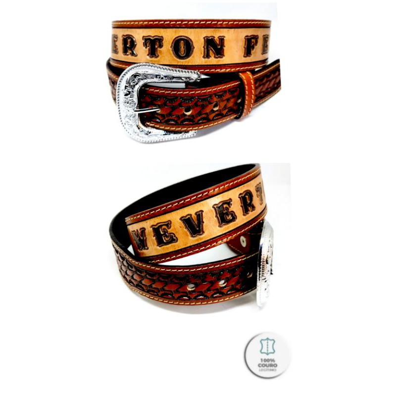 CINTO COUNTRY UNISSEX PERSONALIZADO COM NOME R-96 | Shopee Brasil