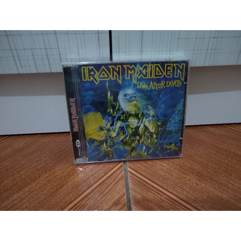 Cd - Iron Maiden - Live After Death - Duplo - Edição Enhanced Raríssima ...