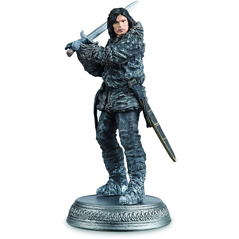 Miniatura Game Of Thrones - Jon Snow Eaglemoss - Edição 31 | Shopee Brasil