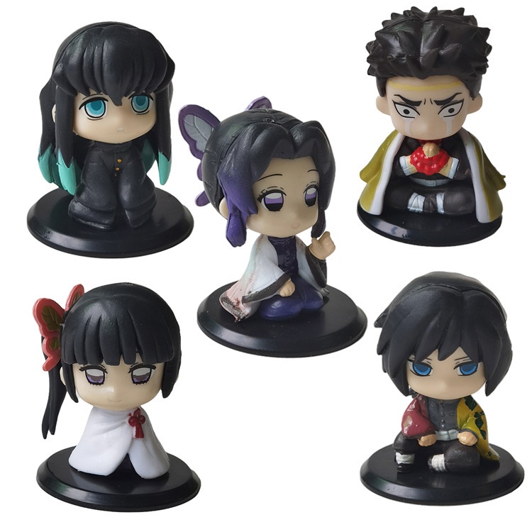 5 Pçs/set Demon Slayer : Bolo Action Figure Kimetsu No Yaiba Nezuko ...