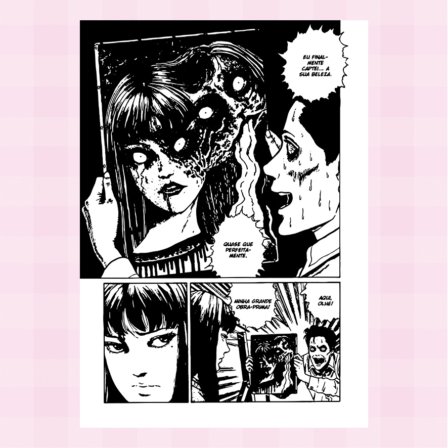 Poster ADESIVO A4 geek - mangá Tomie - Junji Ito | Shopee Brasil