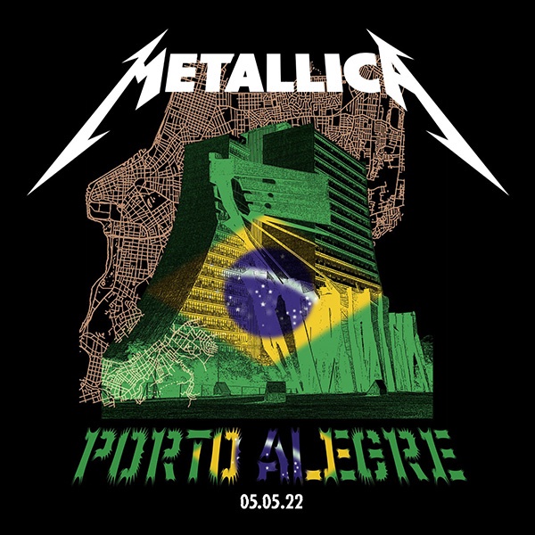 Metallica Cd Live In Porto Alegre Brasil 2022 2 Cds Soundboard