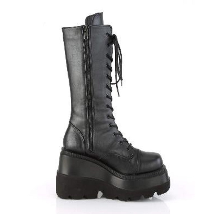 202143 Bota Feminina Estilo Gótico Grosso T34G | Shopee Brasil
