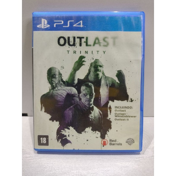 Outlast Trinity Ps4 - Game Midia Fisica - Jogo Usado Original ...