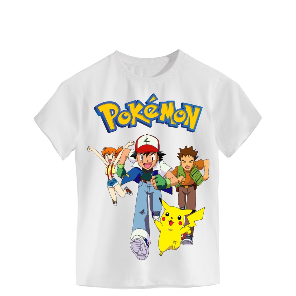 Camiseta Infantil Pokémon #1018 | Shopee Brasil
