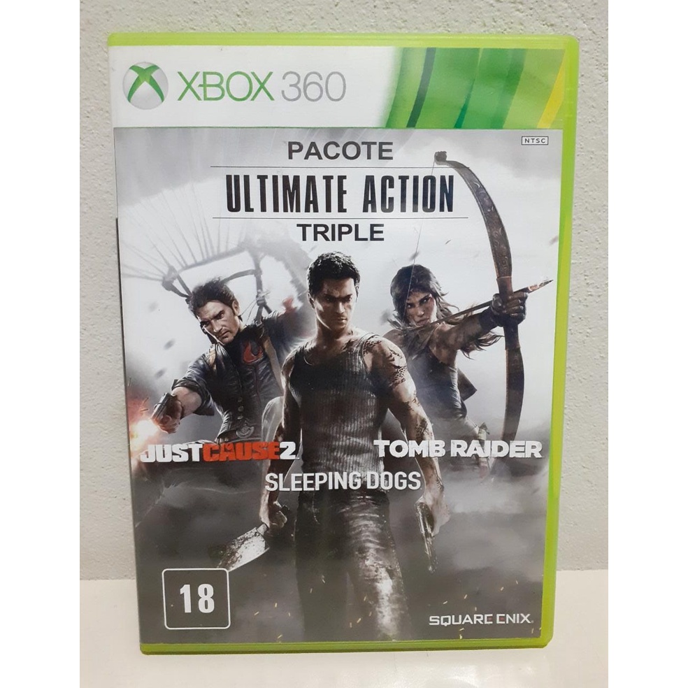 Pacote Ultimate Action Triple Xbox 360 Físico 3 Jogos | Shopee Brasil