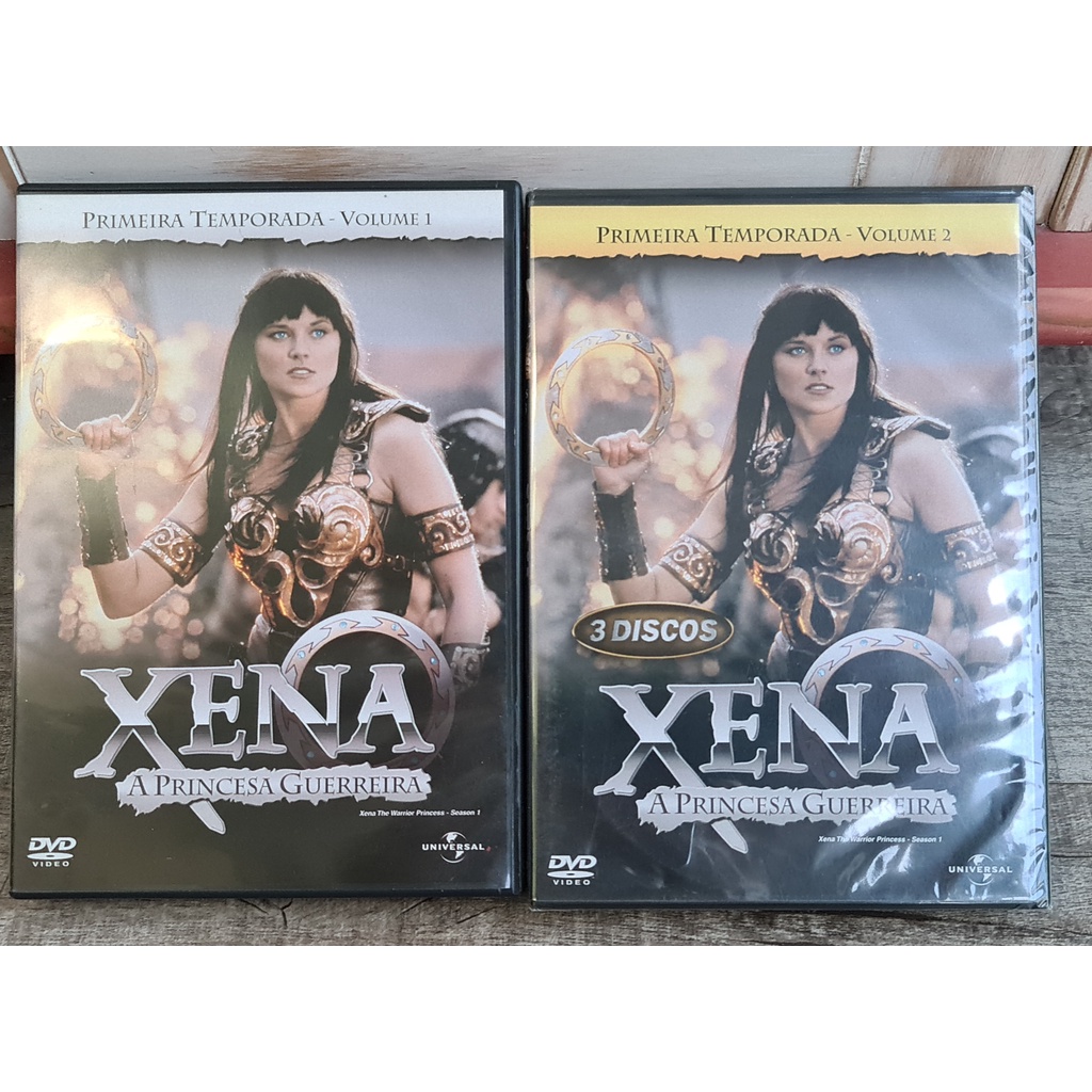 DVD Xena A Princesa Guerreira (1 temporada) | Shopee Brasil