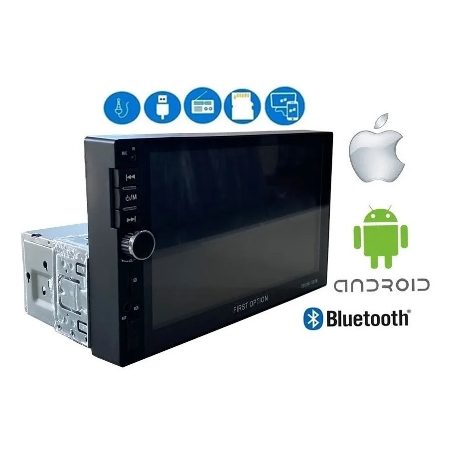 Central Multimidia 1din Mp5 Bluetooth Espelhamento Usb Sd 7810h | Shopee Brasil