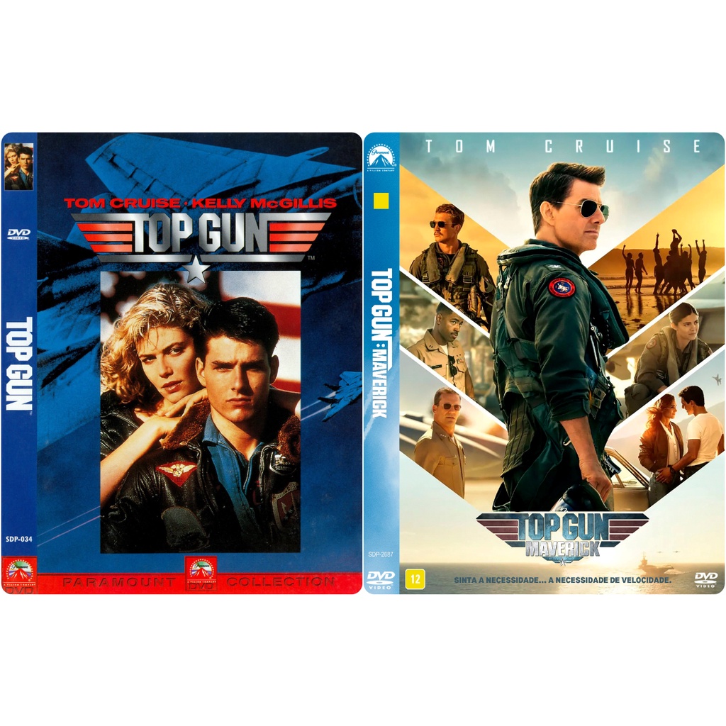 Coleção DVDs Filmes: Top Gun | Shopee Brasil