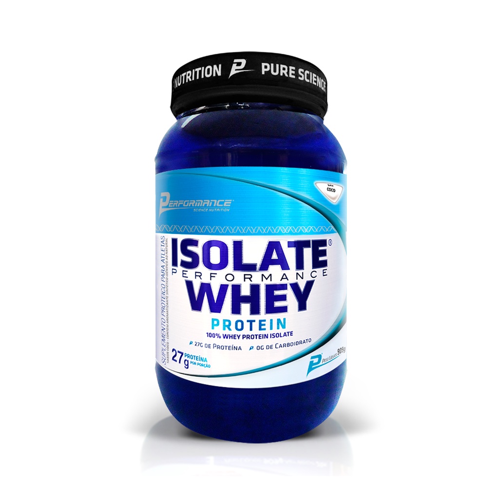 Whey Protein Isolado Isolate Performance - Performance Nutrition ...