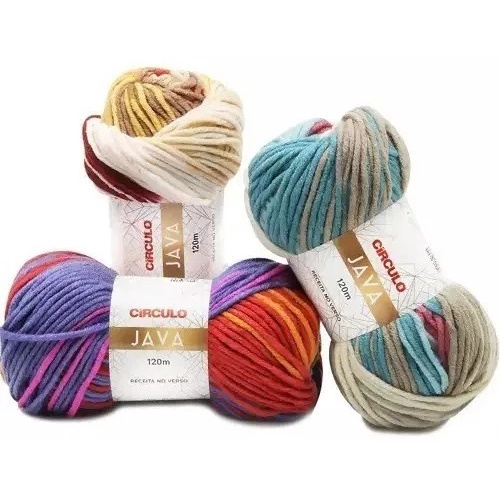 Fio Lã Java Círculo 100g | Shopee Brasil