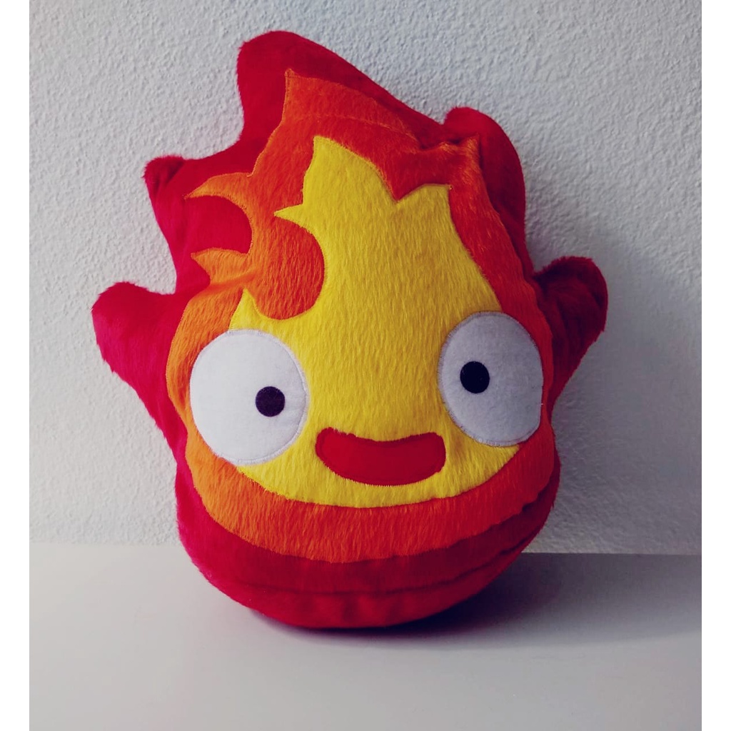 Pelucia Calcifer Castelo Animado Studio Ghibli | Shopee Brasil