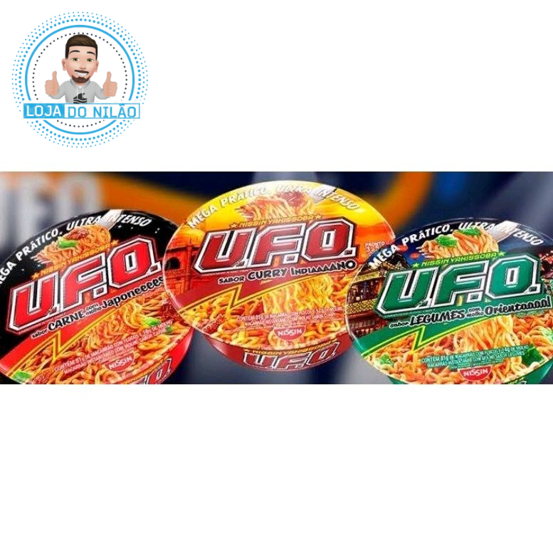 Nissin Miojo Yakissoba UFO 97g Escolha Sabores Lançamento | Shopee Brasil