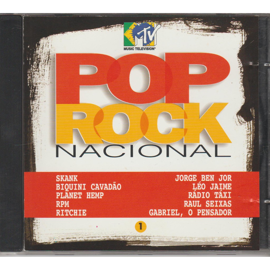 Cd Pop Rock Nacional Volume 1, Original | Shopee Brasil