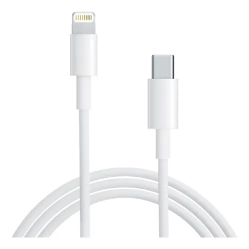 Cabo iPhone Apple Lightning USB Type C - 1 Metro | Shopee Brasil