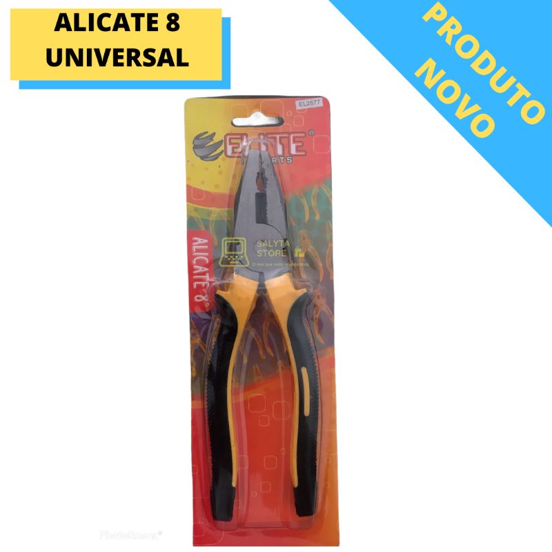 Alicate universal eletricista 8 polegadas | Shopee Brasil