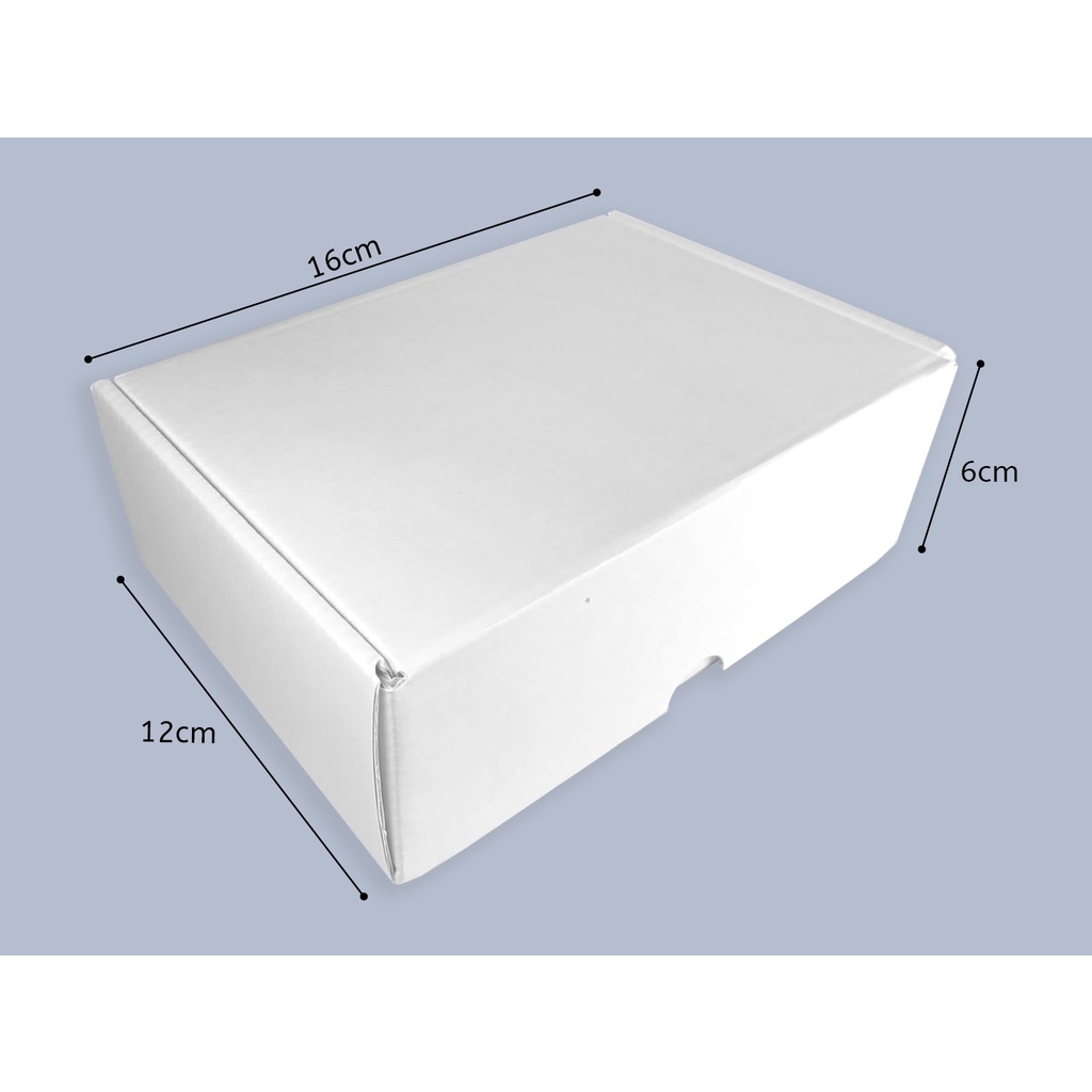 10 Caixas de Papelão Branco 16x12x6 | Shopee Brasil
