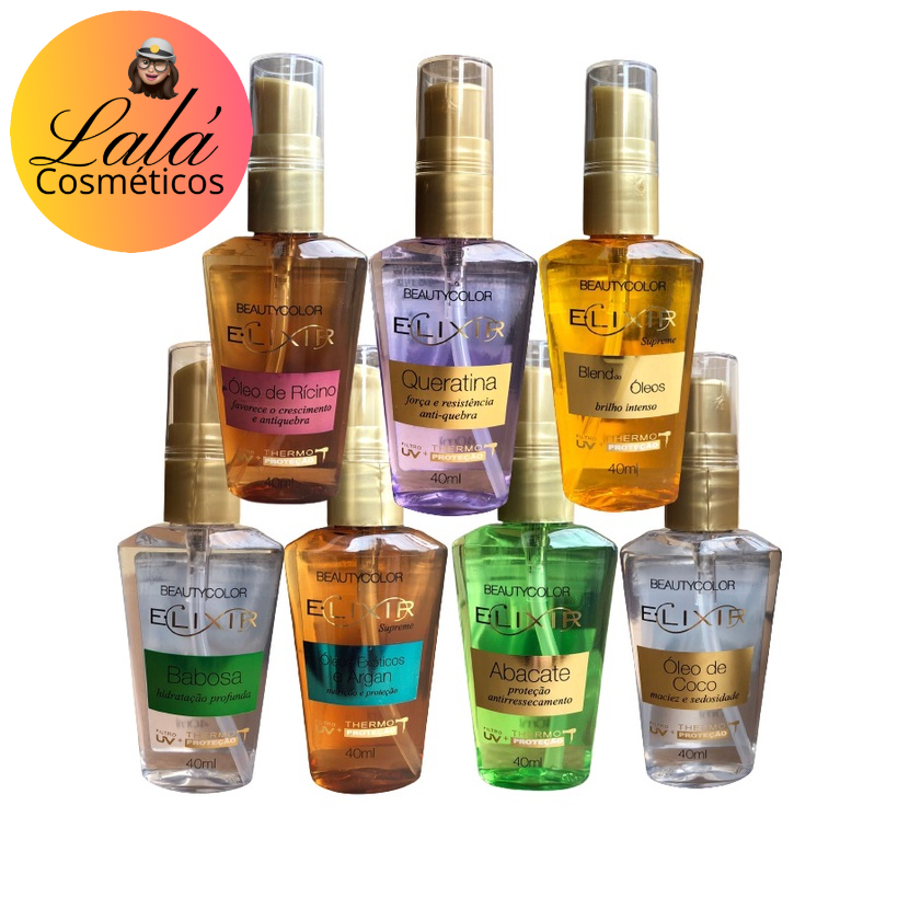 Oleo Capilar Elixir Beauty Color 40ml | Shopee Brasil