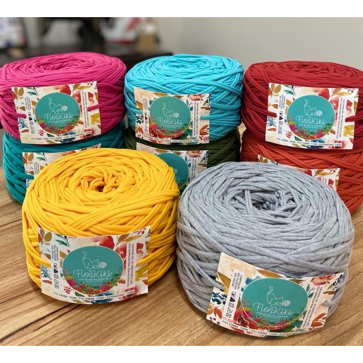 Fio de malha Premium KIKI poliviscose (Coleção I) | Shopee Brasil