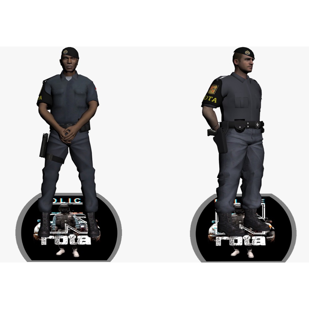 rota gta rp kit decoração de festa infantil 4 display de mesa 20cm ...