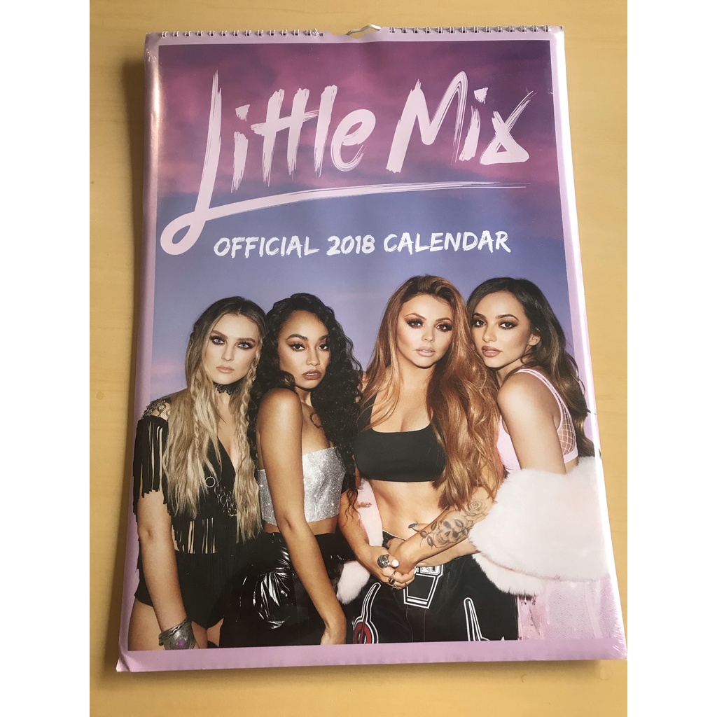 Calendário 2018 Oficial Lacrado Little Mix | Shopee Brasil
