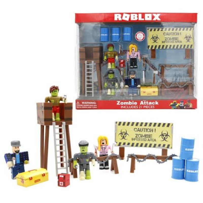 Cartela ROBLOX Articulado 7cm zombie | Shopee Brasil
