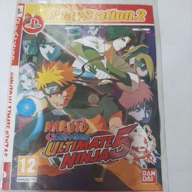 ps2 naruto shippuden ultimate ninja 5 varios jogos | Shopee Brasil