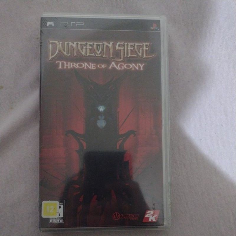 Jogo PSP Dungeon Siege Throne of Agony Lacrado | Shopee Brasil