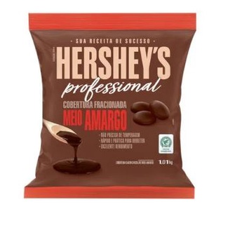 Cobertura Fracionada Professional Hershey's Meio Amargo 1,01kg Em Gotas | Shopee Brasil