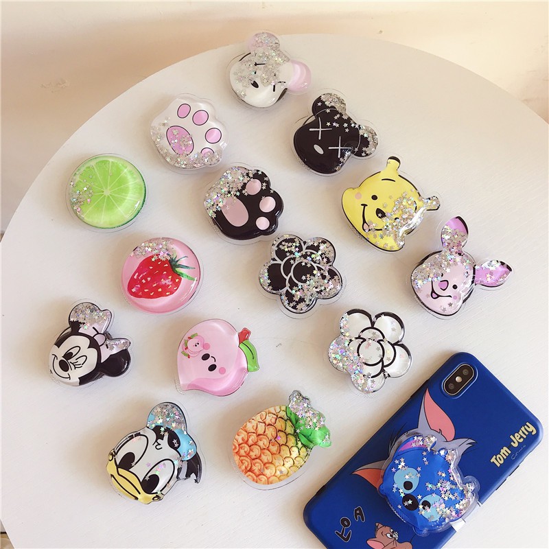 samsung iphone vivo oppo Cute KWAS cartoon Moda Disney airbag Líquido ...