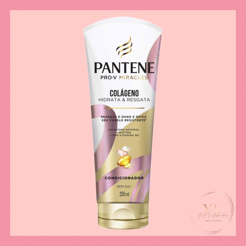 Condicionador Pantene Colágeno Hidrata & Resgata 250ml | Shopee Brasil