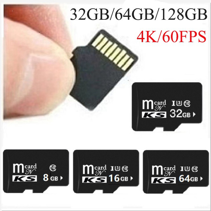 Class 10 High Speed U3-4K/60FPS Micro SD Large Capacity 32GB/64GB/128GB ...