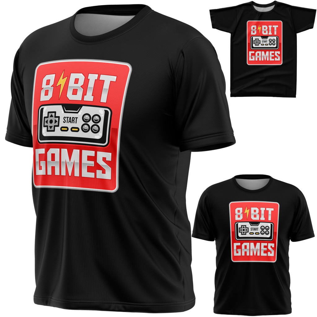 Camiseta Gamer 8Bit Games | Shopee Brasil