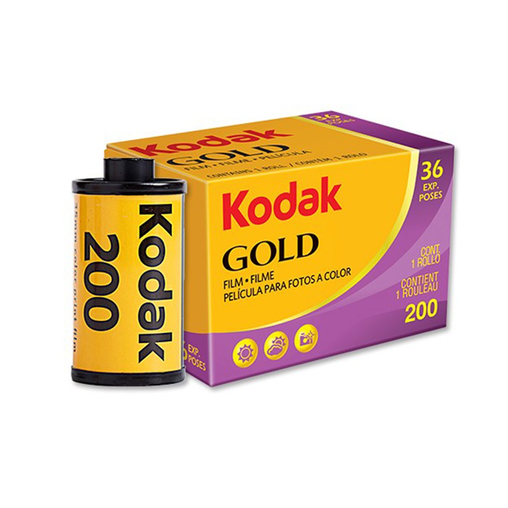 Película Kodak Gold ISO 200 35mm (36 Exp) | Shopee Brasil