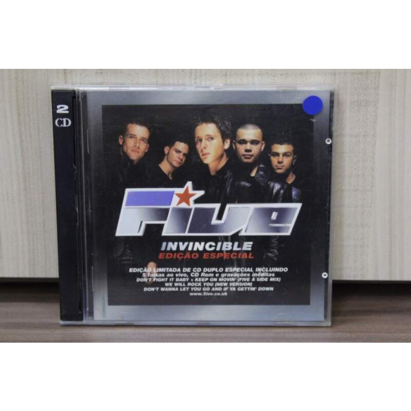 CD Five - Invincible Edição Especial Duplo | Shopee Brasil