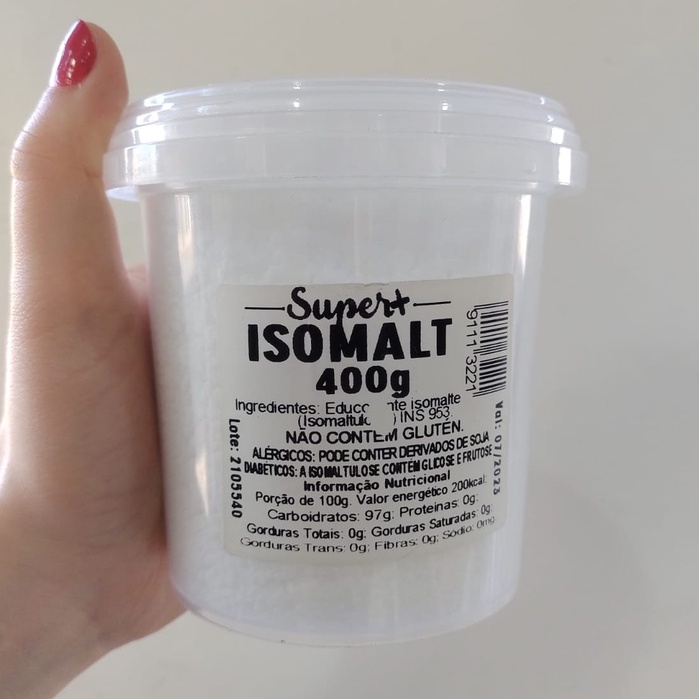 Isomalt 400g | Shopee Brasil