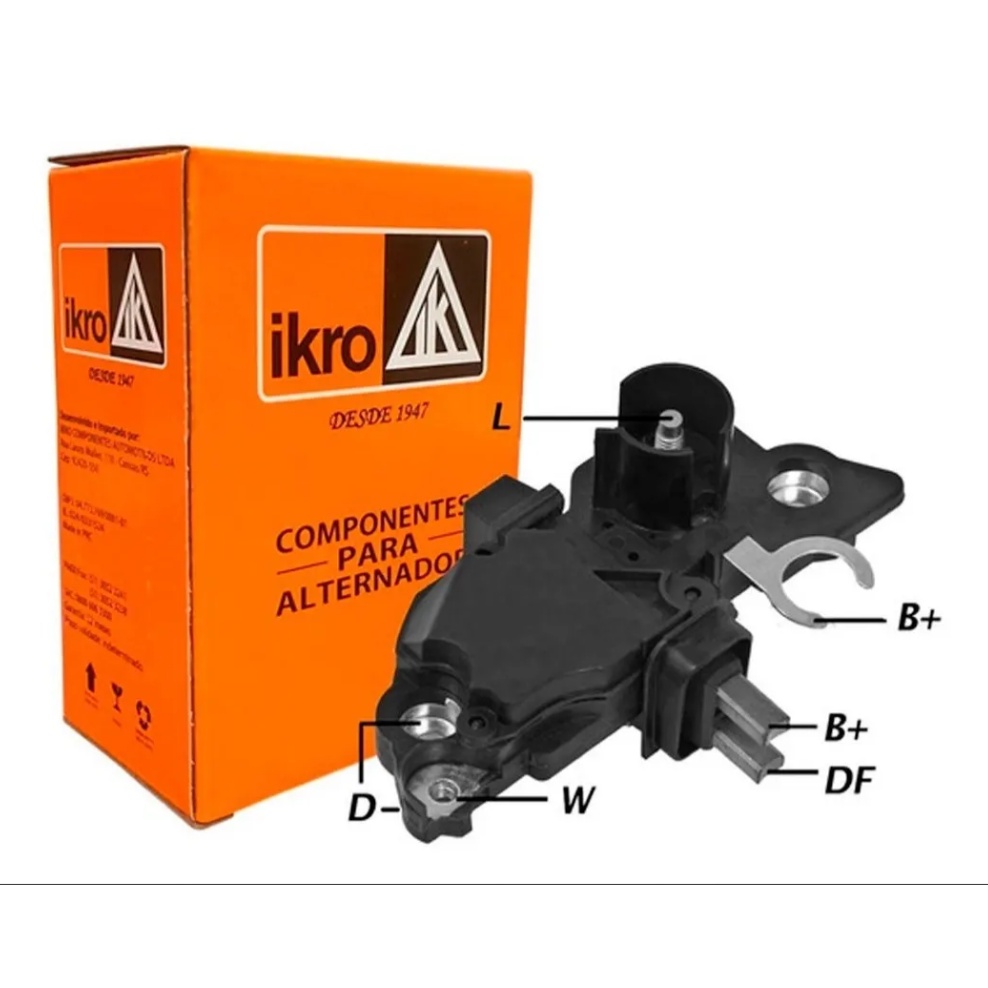 Regulador De Voltagem Fiat Palio Strada Idea Siena Uno Ikro | Shopee Brasil