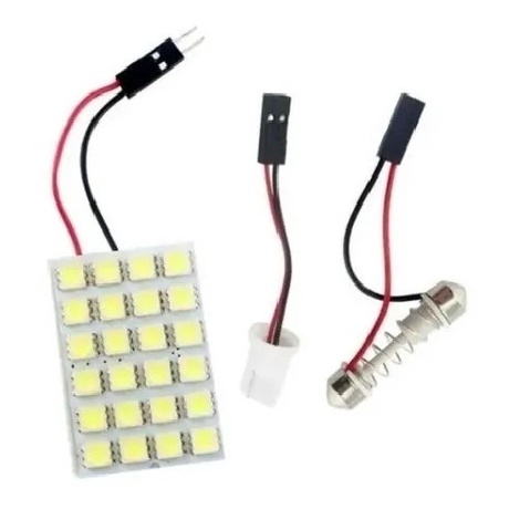 Placa de Iluminação teto veicular 24 Leds Top | Shopee Brasil