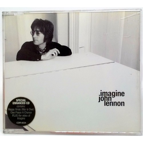Cd John Lennon Imagine 1999 Single Enhanced Parlophone | Shopee Brasil