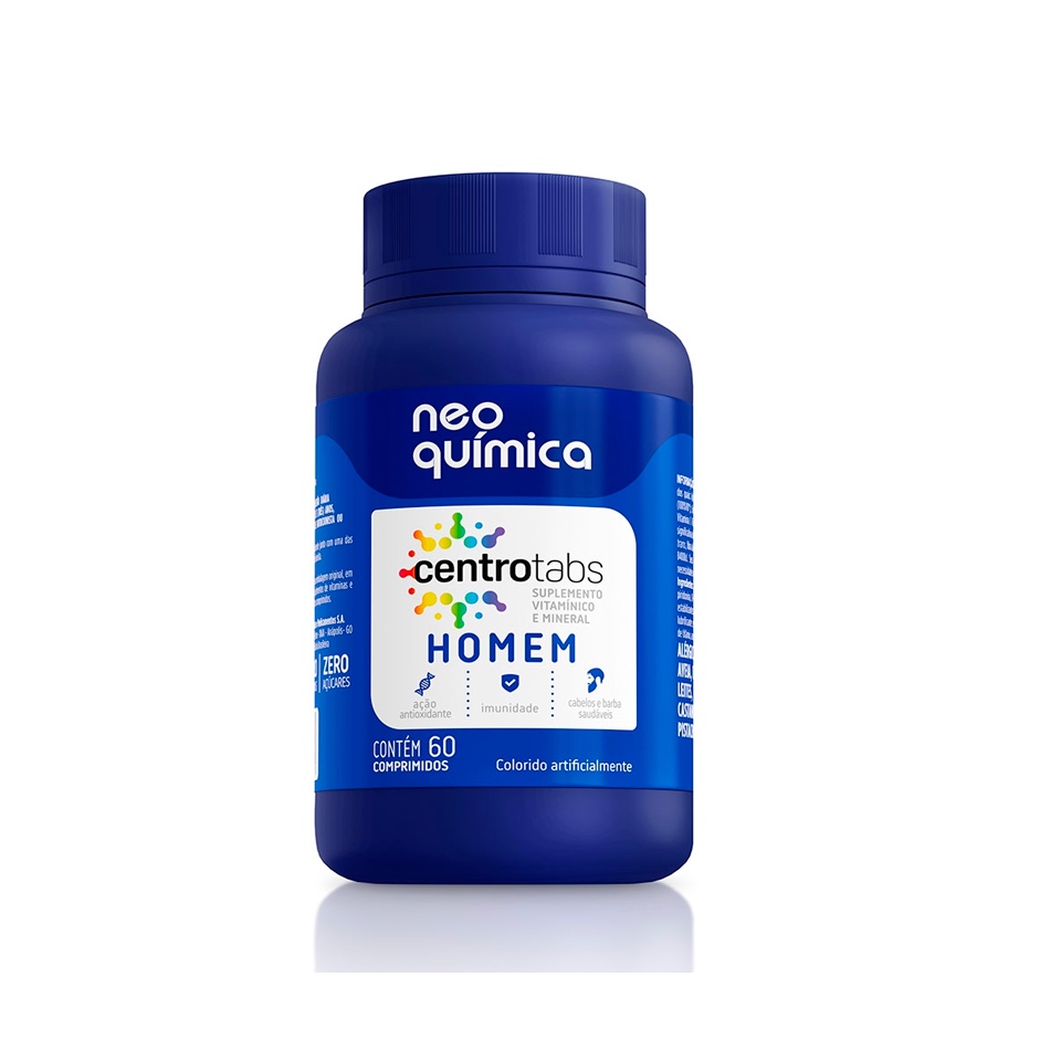 CentroTabs Homem c/60 Comprimidos | Shopee Brasil