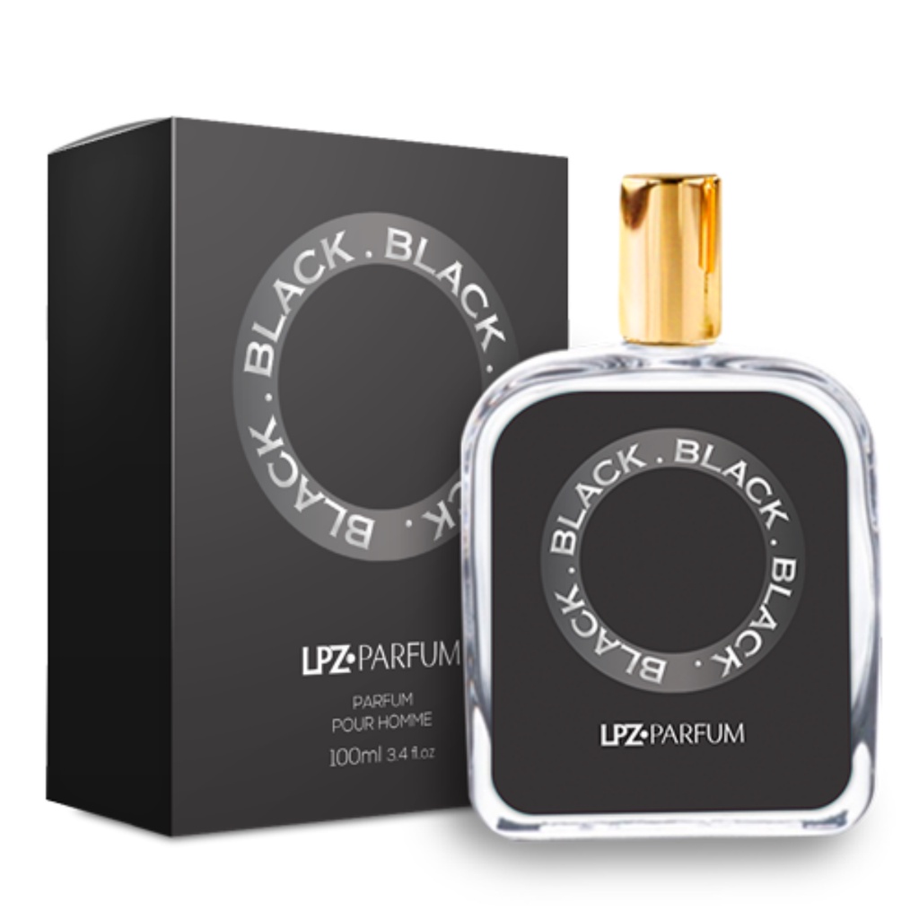 Perfume Masc LPZ.PARFUM - Black 100ml | Shopee Brasil